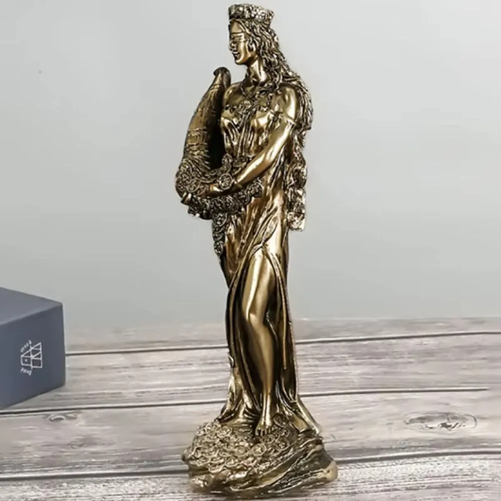 Greek Goddess Statue Resin Desktop Ornament For Home Decor, Wealth And ...