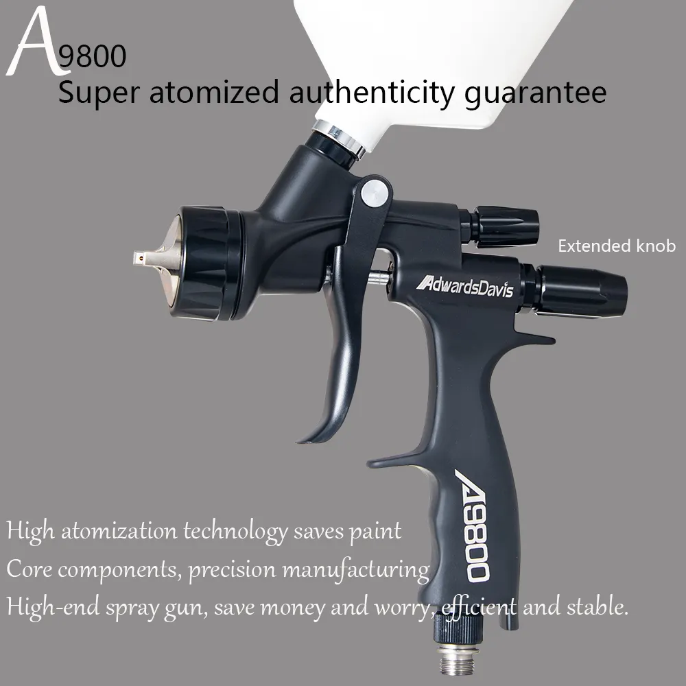 A9800 HVLP Automotive Paint Spray Gun 600ml Gravity... From Dh912732018 ...