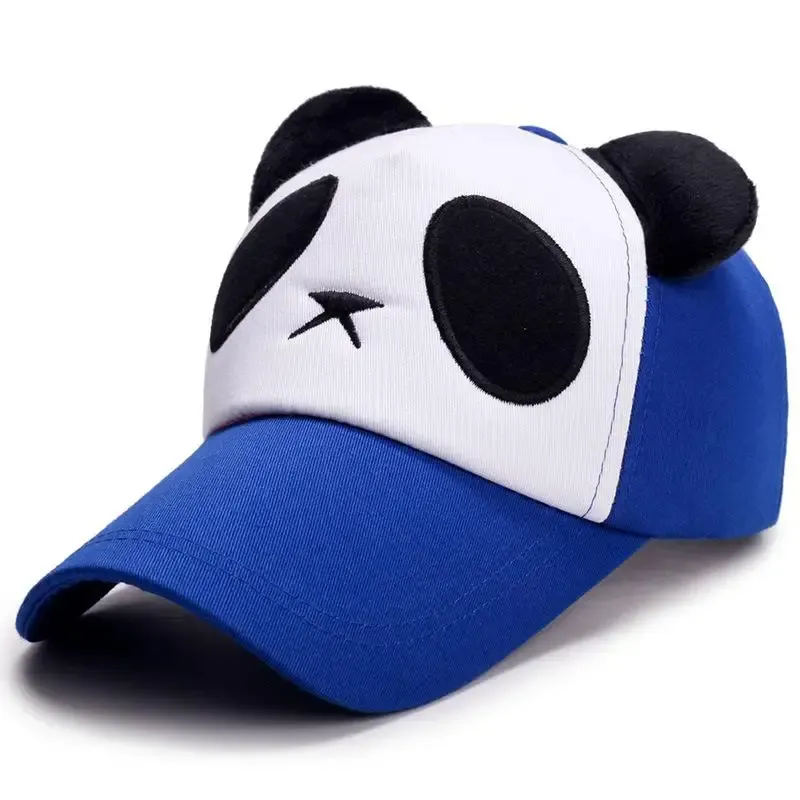 Summer Cute Panda Baseball Caps For Men Women Cotton Hip Hop Snapback ...