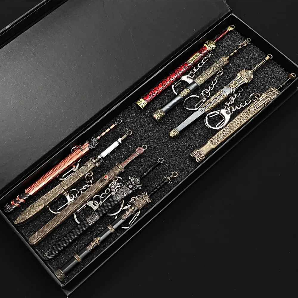 Xuanyuan Sword Mini Metal Sword Set 12cm... From Dh1102695158, $19.45 ...
