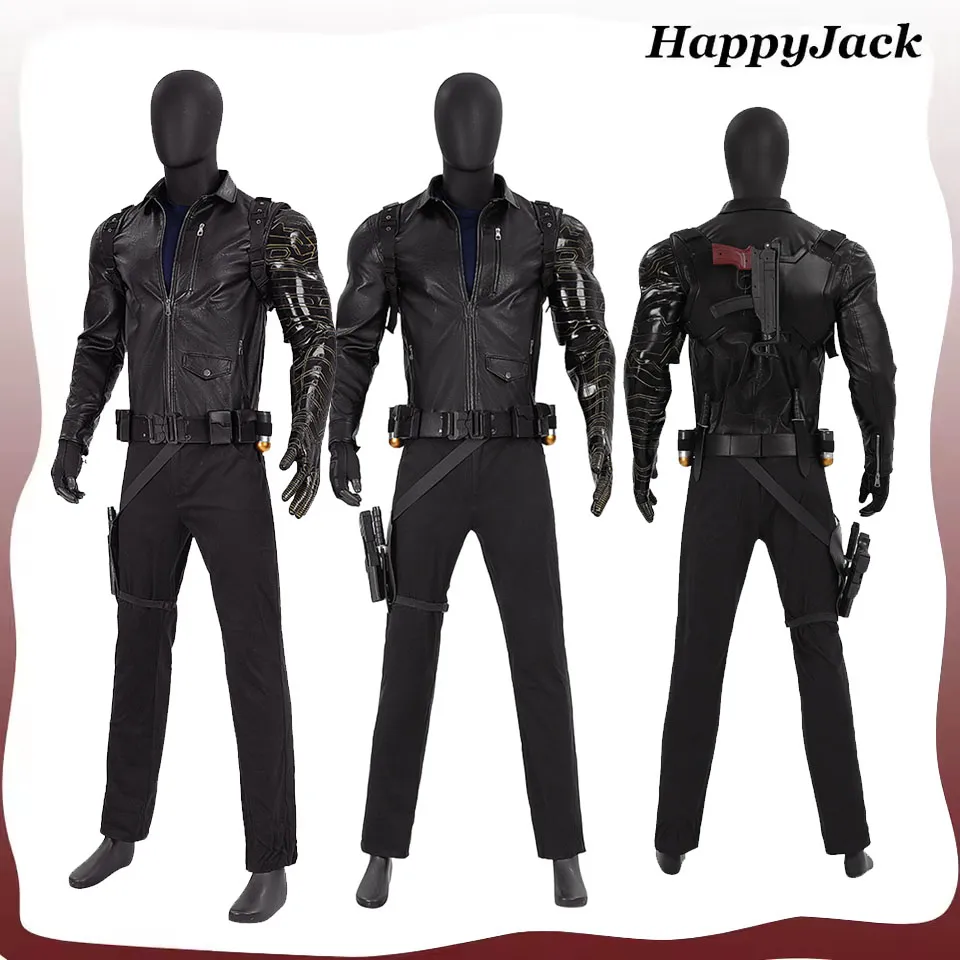 Winter Soldier Dante Cosplay Set For Bucky Cosplaying And Roleplay ...