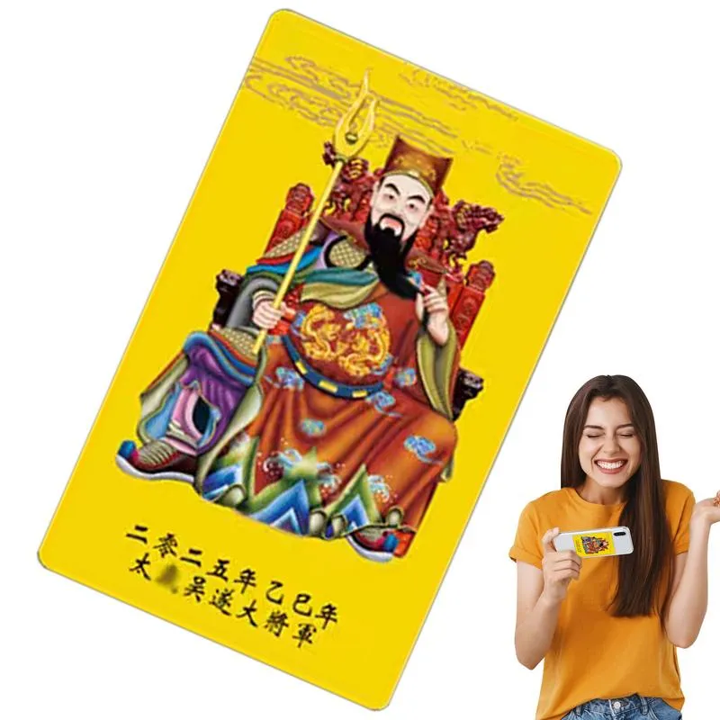 Chinese Amulet Cards 2025 Snake Year Feng Shui Protection Symbols ...