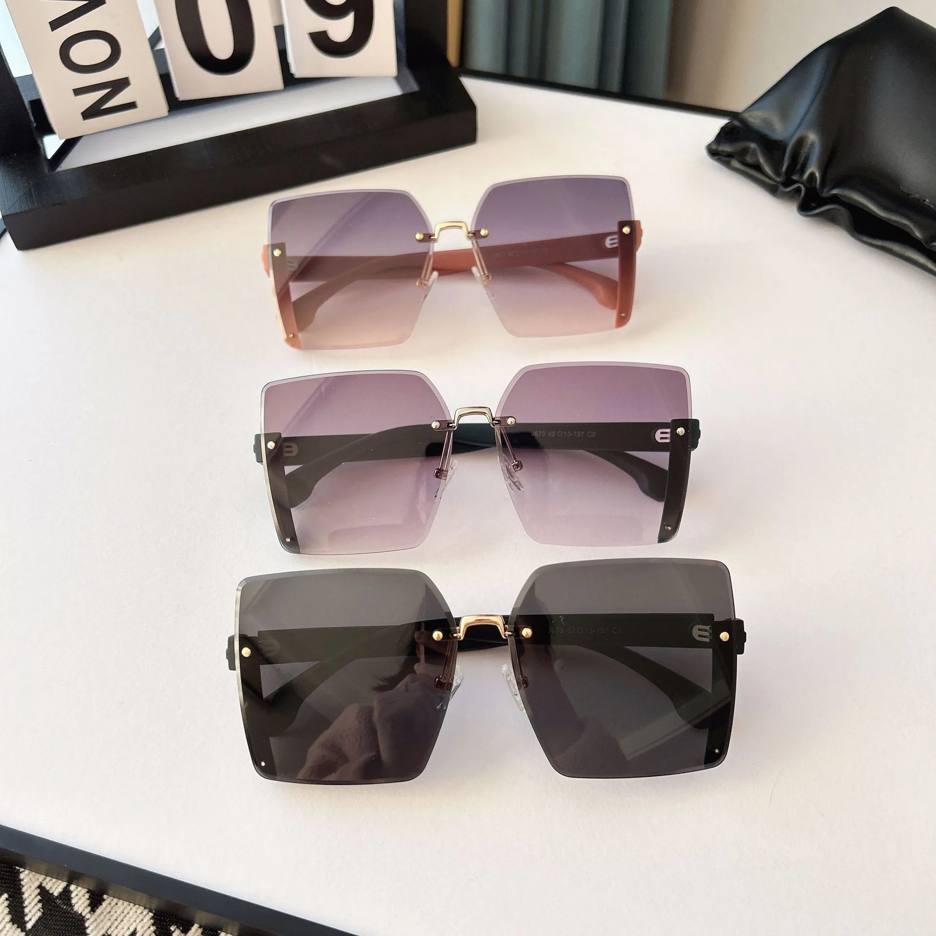 Designer Chrome Cross Sunglasses Over Prescription Glasses For Women ...