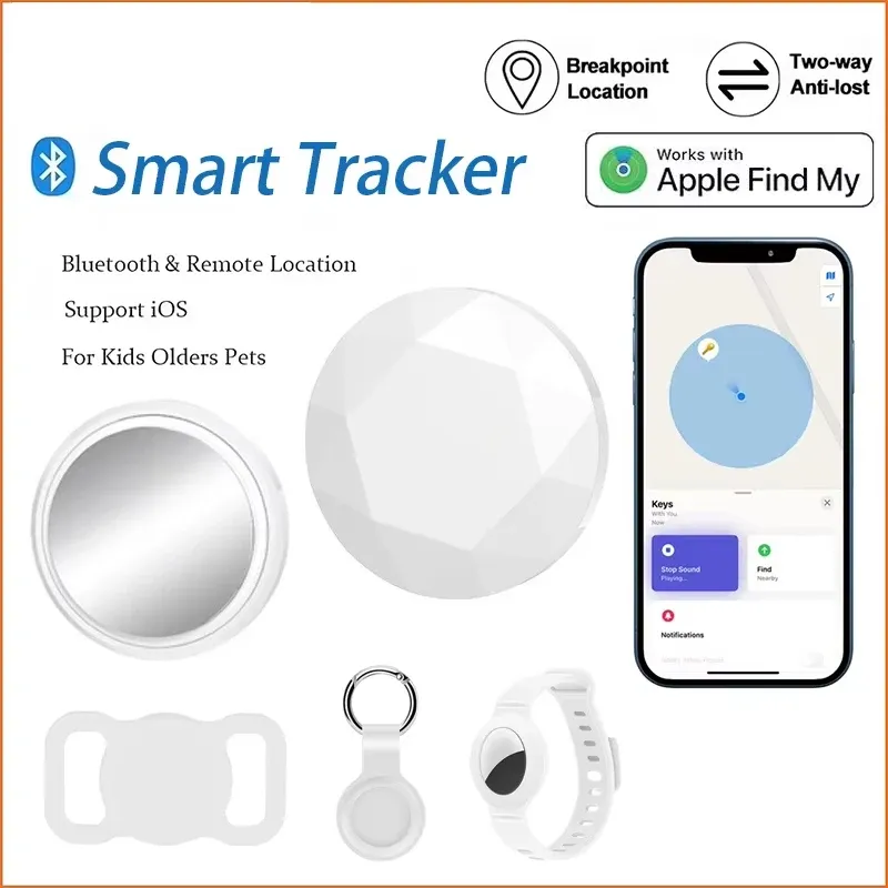 Mini GPS Smart Tracker Bluetooth Portable Anti Lost Finder For Pets ...