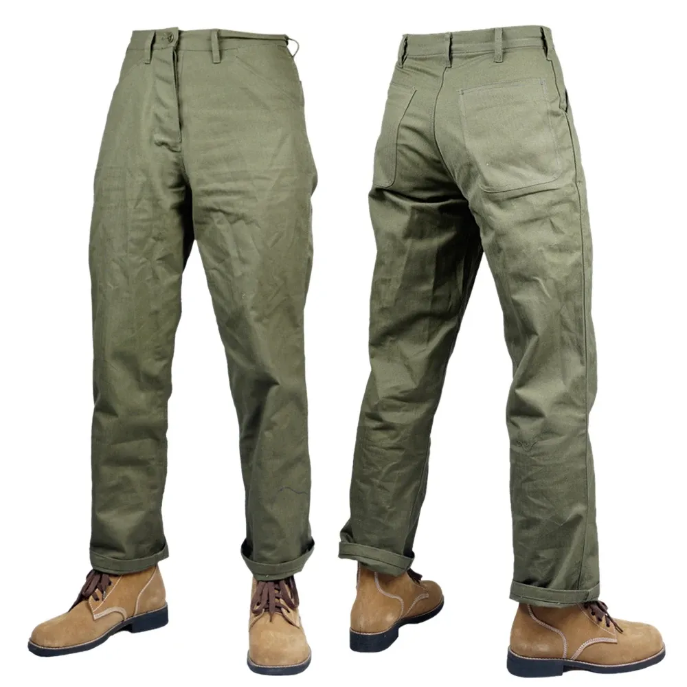 WW2 WWII US ARMY MARINE CORPS HBT UNIFORMS PANTS TROUSERS OUTDOOR PANTS ...