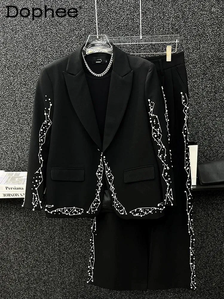 2025 Korean Design Men's Primark Mens Suits With Sense Embroidery ...