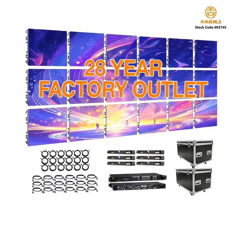 MLS Unit Panel Indoor P3.9 Full-Color LED Advertising Screen ...