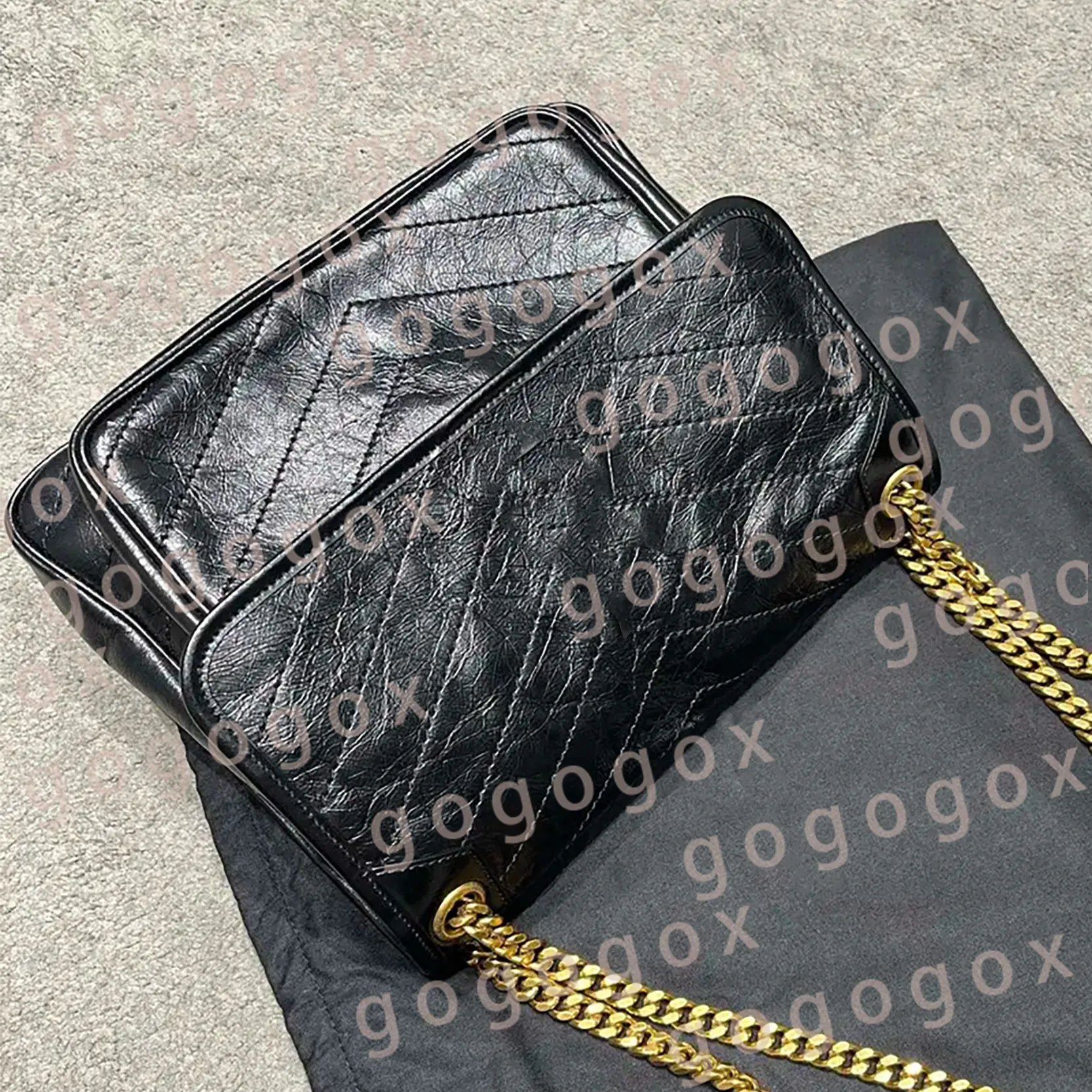 Designer Genuine Leather Loulou Small Chain Bag With... From Gogogox ...