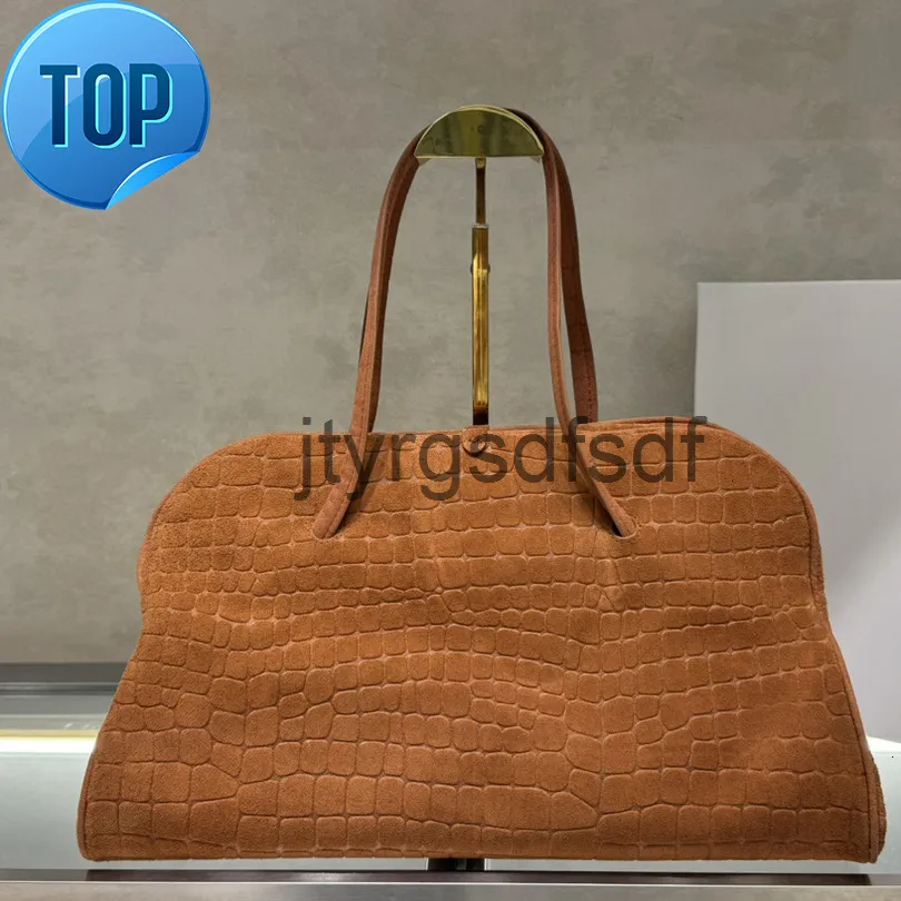 Designer Bowling Tan Leather Tote With Classic Knot Detail 39cm Large ...