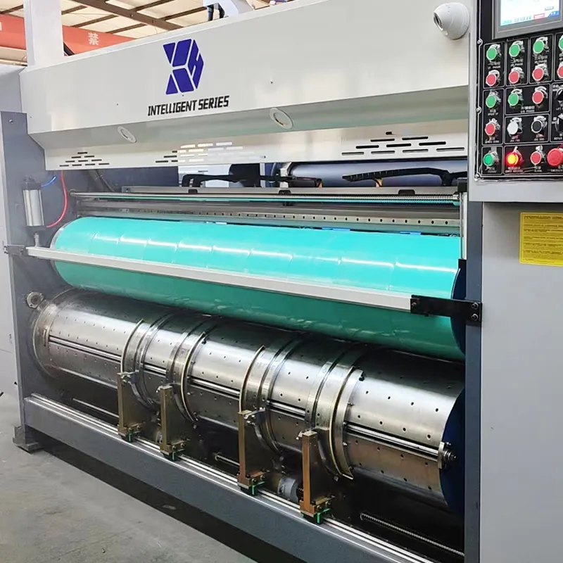 Paper Box Printing Machine Three Color Printing Single Click Adjustment ...