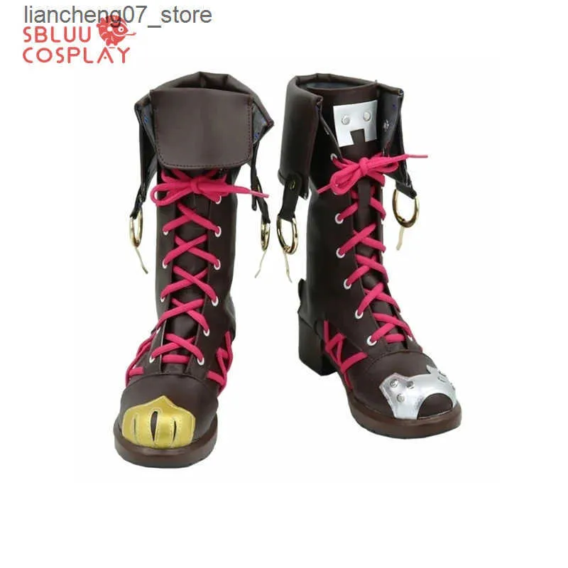 3Blue Cosplay LOL Arcane Jinx Cosplay Boots Props Shoes Halloween Party ...