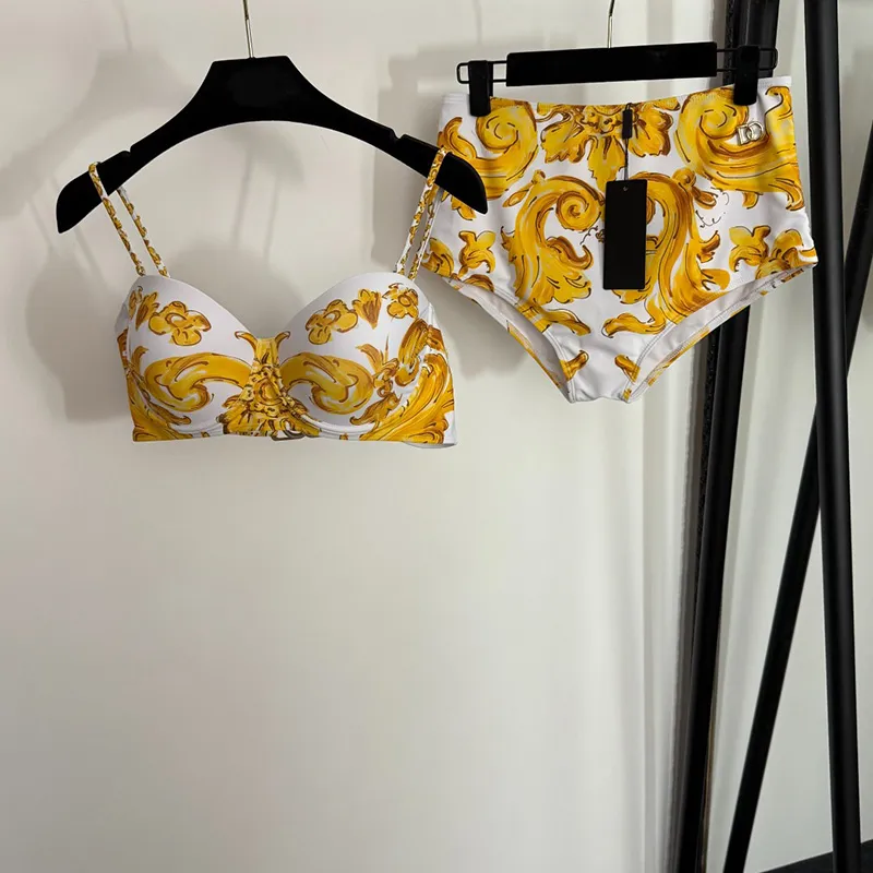 Womens Designer Swimsuits: Stylish Two Piece Padded Bikini Set For ...