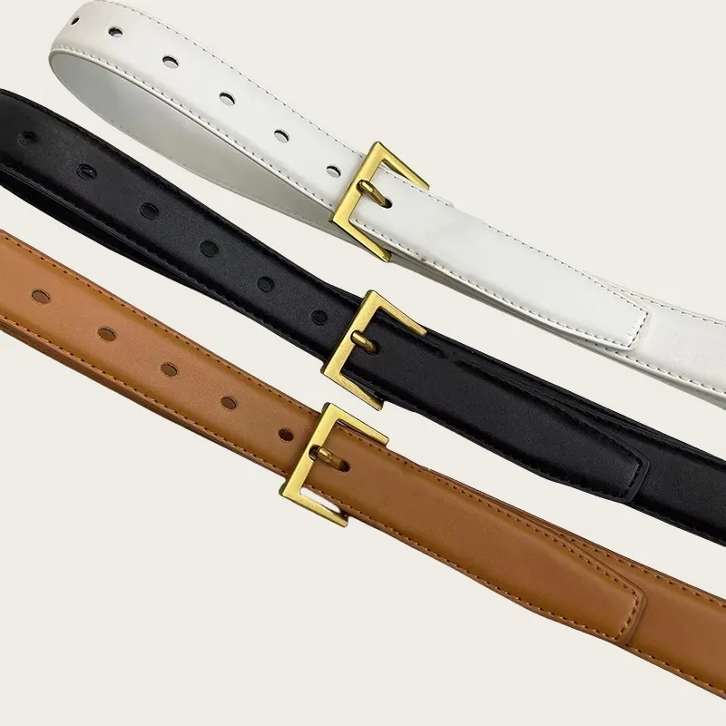 Belt Designer Belt Classic Square Buckle Genuine... From Designer_belt ...