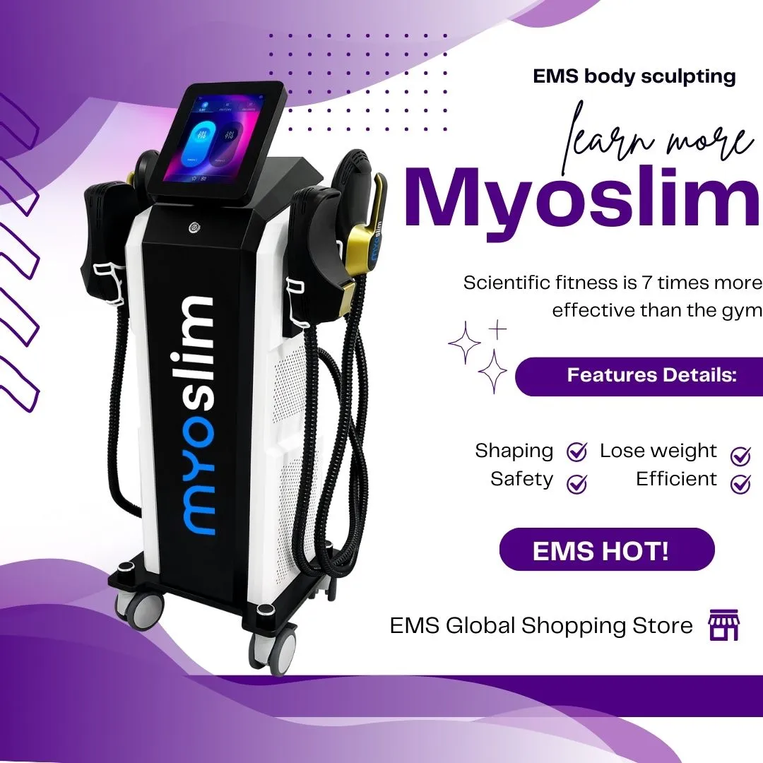 Professional Body Sculpting Machine: EMS RF High Energy For Muscle ...