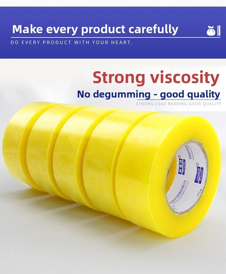 Transparent Packing Sealing Adhesive Tape - Good Adhesion, Large Roll ...