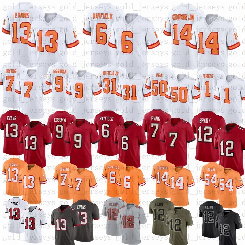 New 25 Baker Mayfield, Tom Brady, Mike E, Bucky Irving, Emeka Egduba, Godwin Brooks, Antoine ...