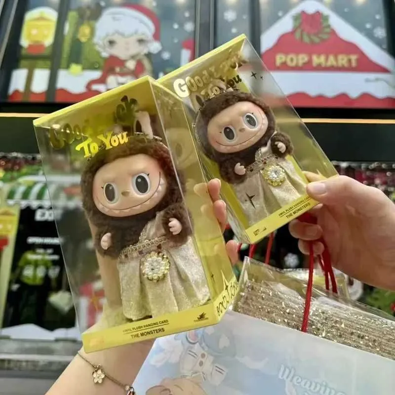 Popmart Labubu Limited Labubu Good Luck To You Vinyl Blind Box Handbag ...