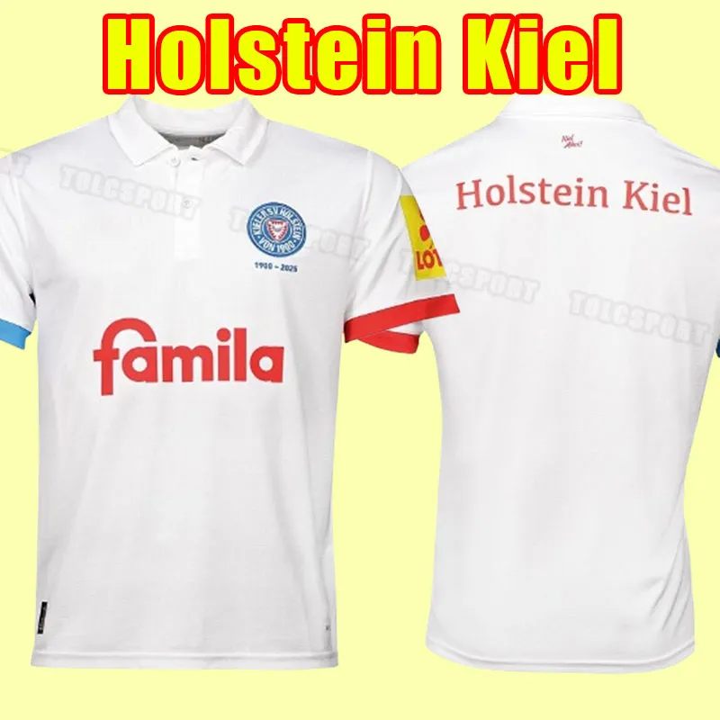 Holstein Kiel Soccer Jerseys 125th Anniversary Home & Away Football ...
