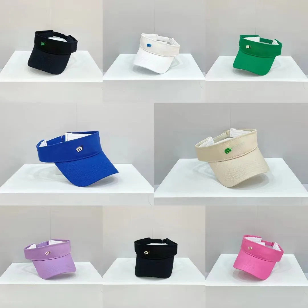 Designer Straw Caps Adjustable Sun Visor Hats For Men And Women ...