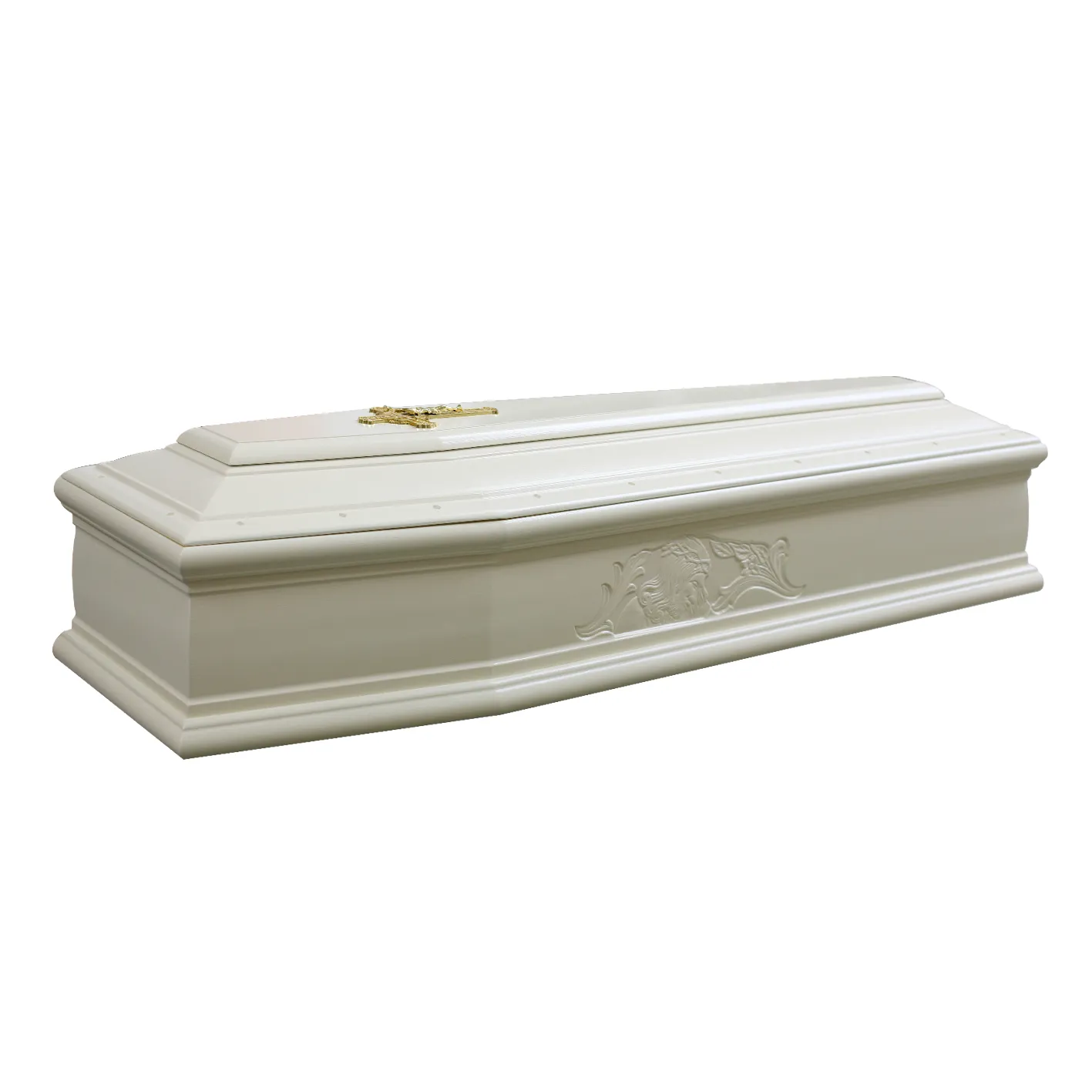 Luxurious Full Body Wooden Mortuary Case - Durable Design for Memorial ...