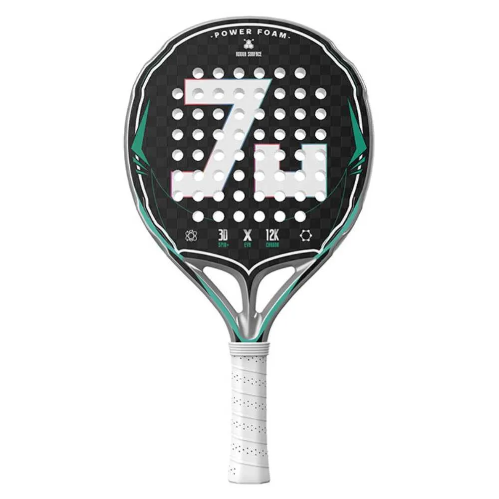 2025 Padel Tennis Racket 12K Carbon Fiber EVA Memory For Beginners High ...