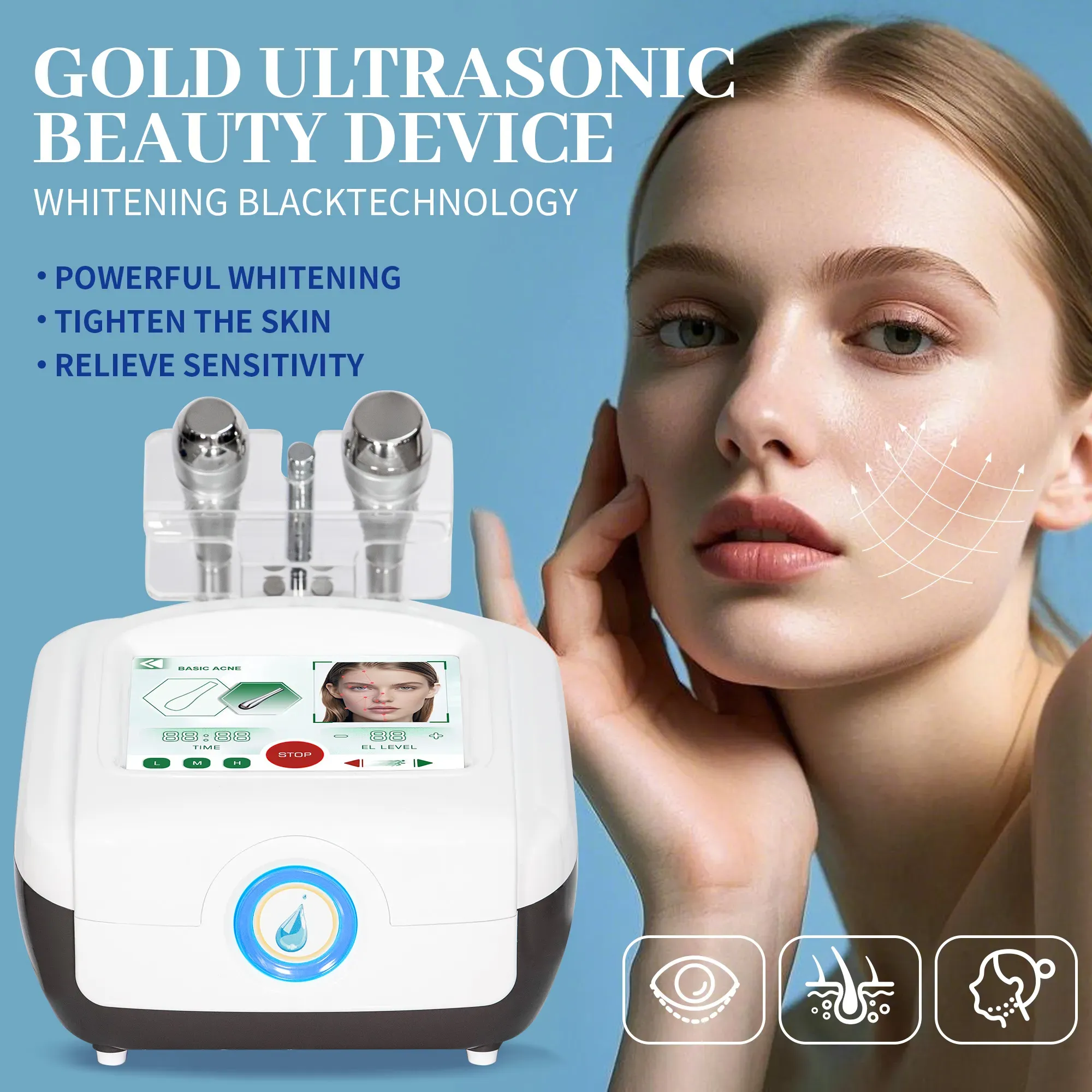 Ultrasonic Electroporation Tripolar Skin Care Device... From Taixl01 ...