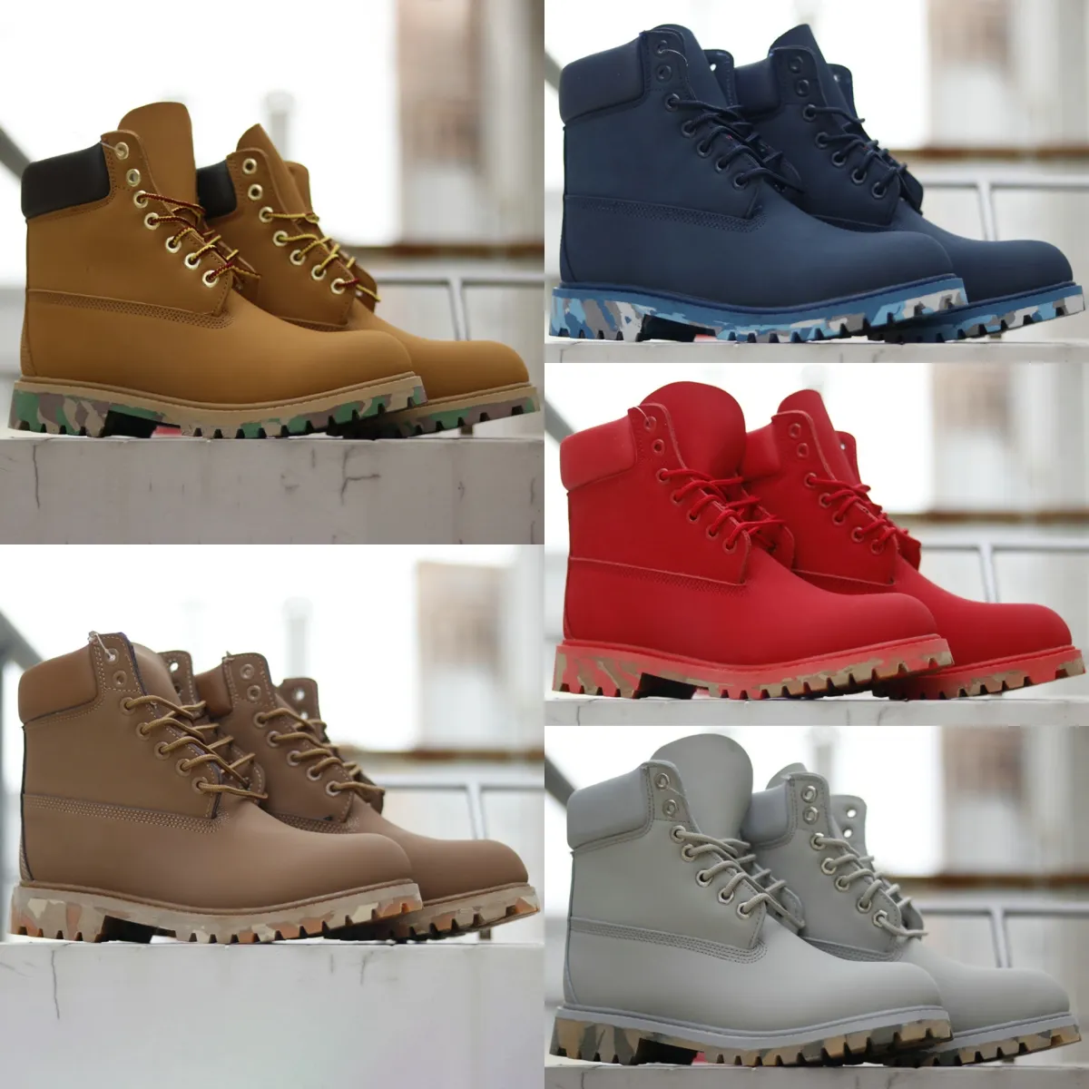 Designer Boots Mens 6 Inch Waterproof Hiking Boots ... From Factory ...