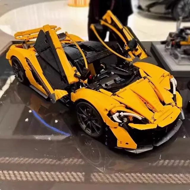 Collectible Super Car Building Block Model Kit, V8... From Labubustore ...