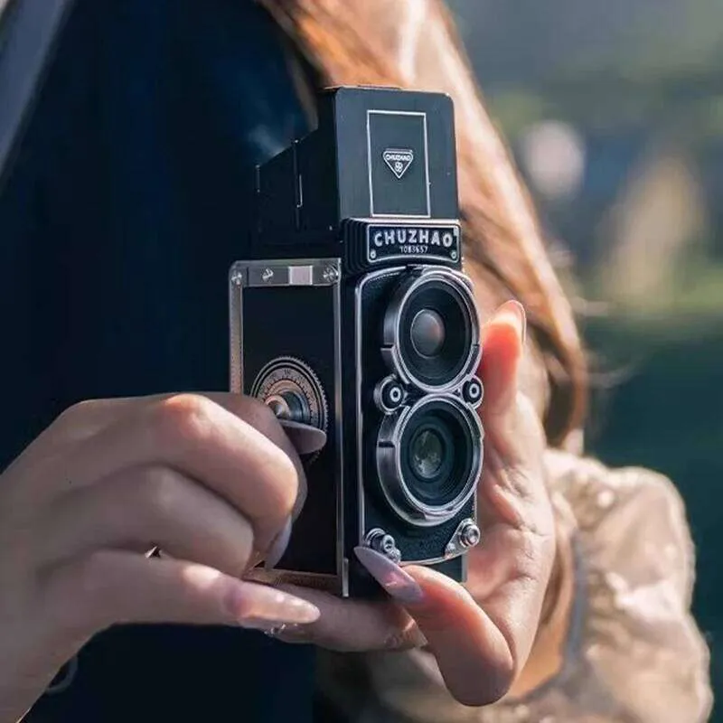 Mini Digital Camera With Dual Reflex Style, Retro Video Recording And ...