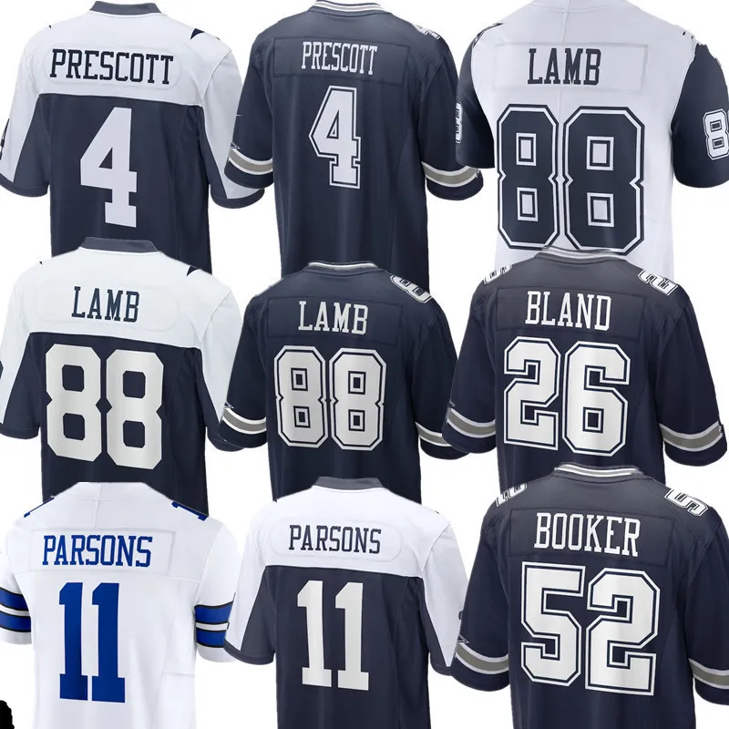 Men's Football Jersey Dak Prescott Ceedee Lamb George Pickens Javonte ...
