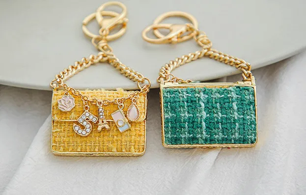 Creative Sweet Style Bag Metal Key Chain Pendant Cute Small Commodity ...
