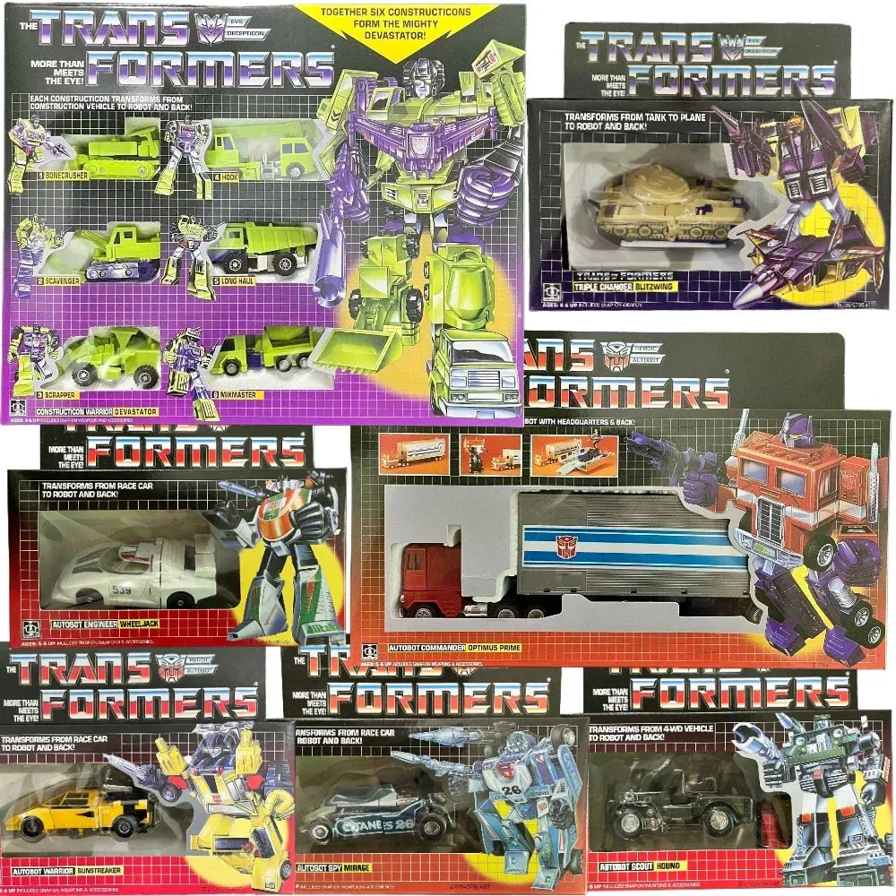Transformetion G1 Reissue KO OP Menasor Wheeljack Hound Mirage Prowl ...
