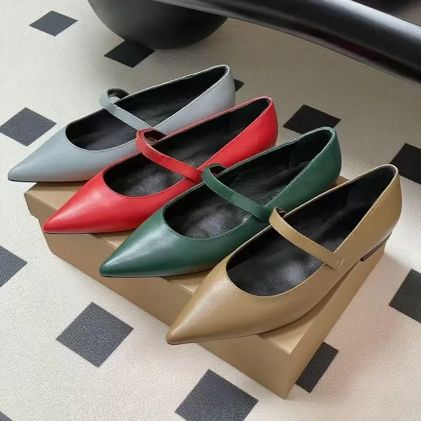 Wholesale Designer Genuine Leather Womens Pointy Stiletto Heels... At ...