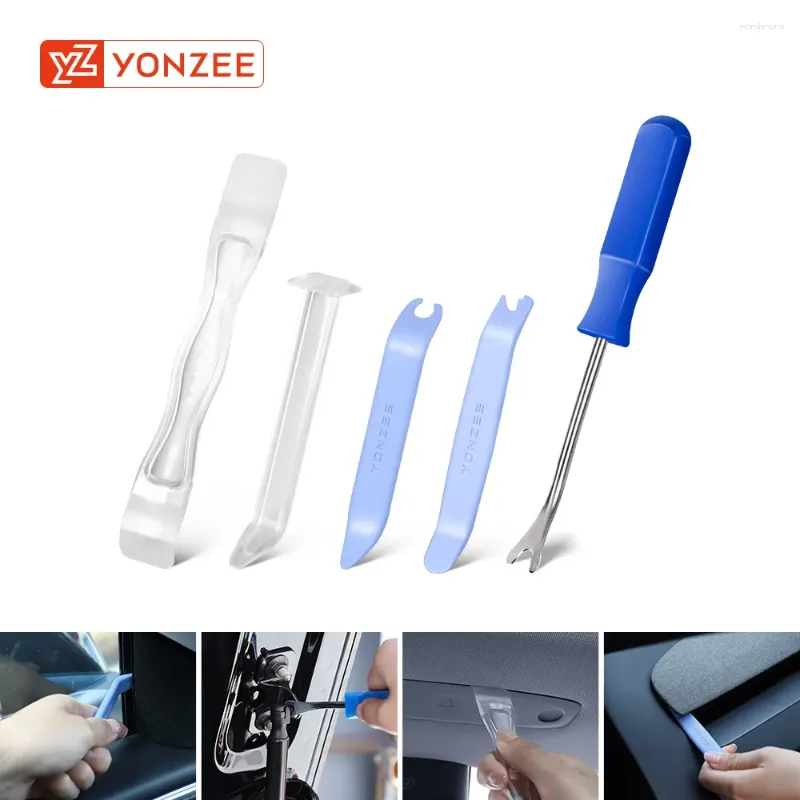 Auto Trim Removal Tool Kit, Car Organizer Hand Tool Set For Stereo ...