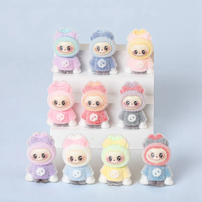 Cartoon Labubu Desktop Ornament, Cute Office, Car, and Home Decoration ...