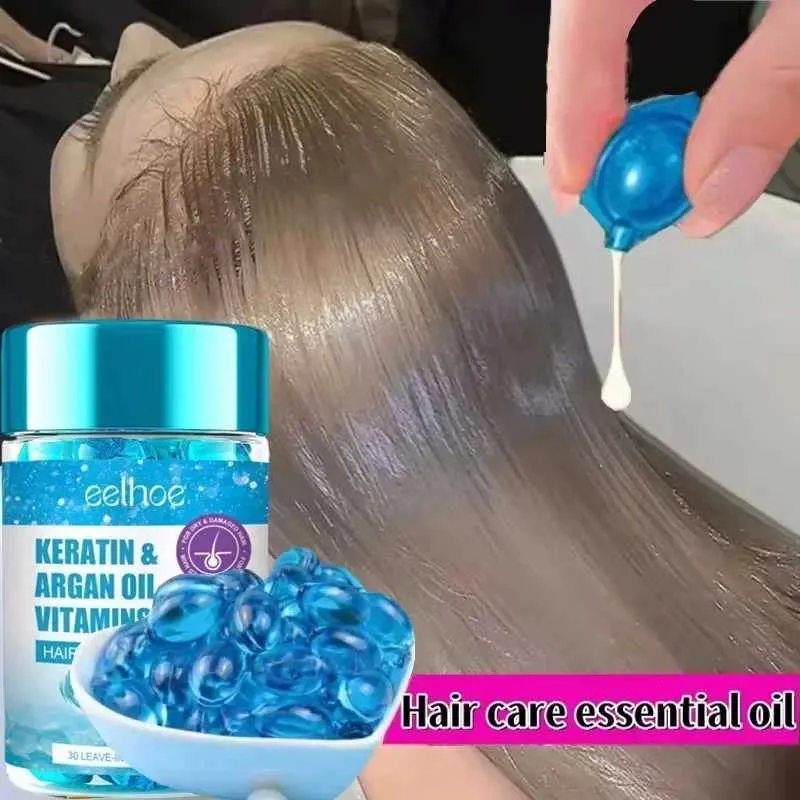 Magic Hair Vitamin Capsule with Keratin Oil for Fast Hair Restoration ...
