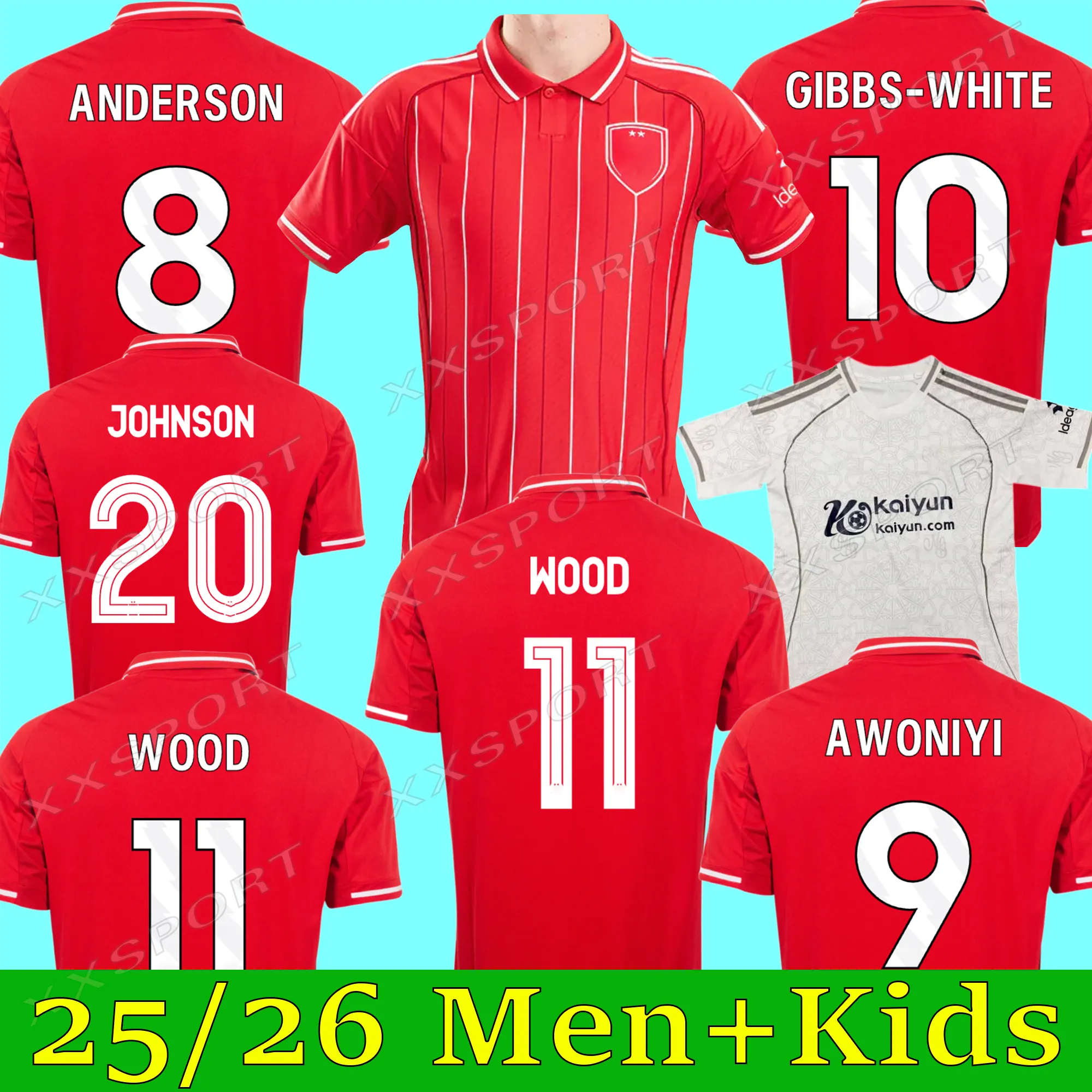 Johnson Nottinghams 2025 Soccer Jerseys Mens & Kids Football Kits With ...