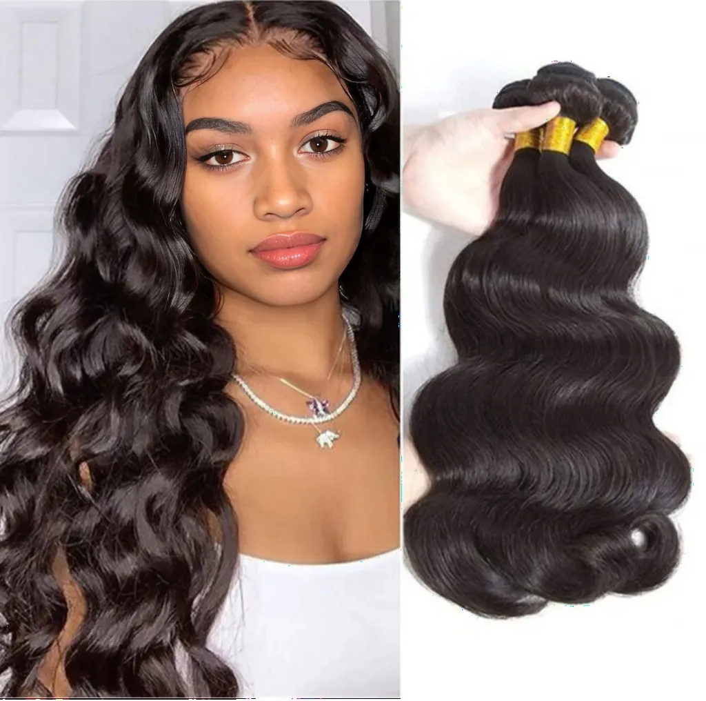 Body Wave Weave: 10 30 Inch Natural Human Hair Extensions For Women ...