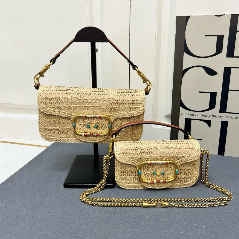 Lafite Straw Woven Shoulder Bag High Quality Summer... From ...