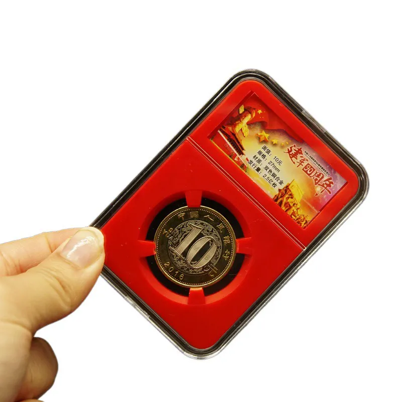 Coin Slab Holder Box: Protective Coin Collection Storage Case For ...