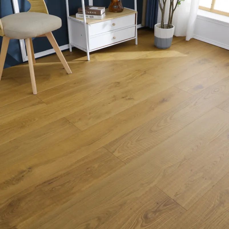 Oak Solid Wood Flooring Multi Layer Sawtooth Grain Logs Durable High ...