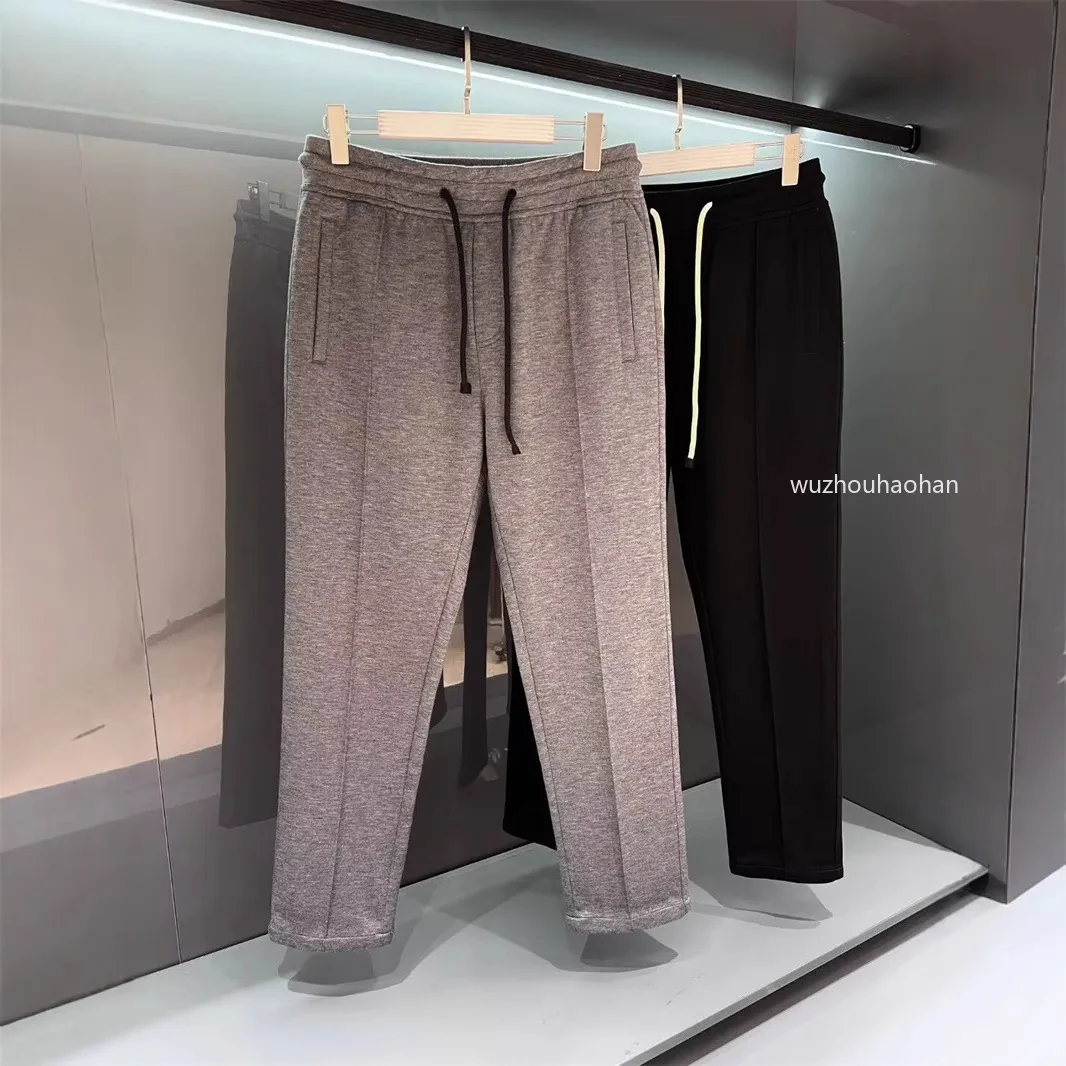 Men's Luxury Straight Casual Pants in European and American Style ...