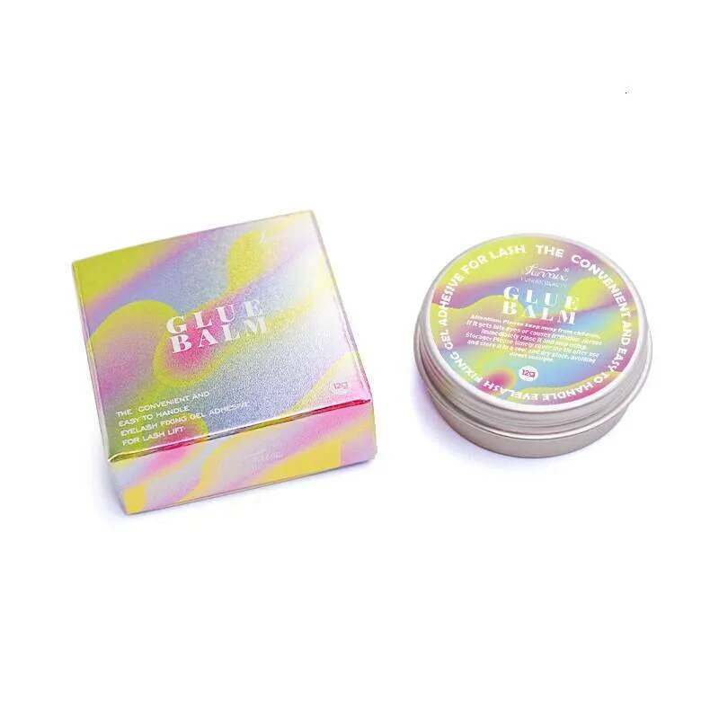 12g Eyelash Fixing Adhesive Lash Lifting Balm Gel Fragrant Non ...