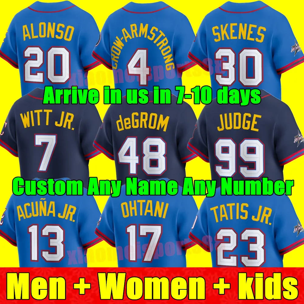 2025 All Star Game Custom Baseball Tees Customizable For Men And Women ...