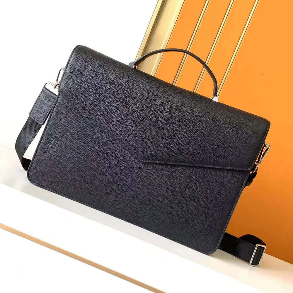 Genuine Leather Briefcase Messenger Bag Designer Style Laptop Bag ...