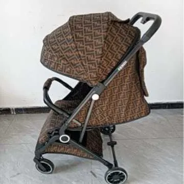 Lightweight Foldable Stroller With Reclining Seat Compact Pushchair For ...