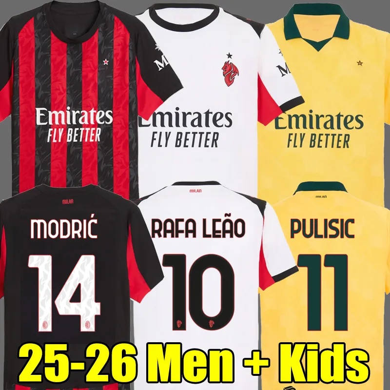 Soccer Jerseys For Men And Kids Home, Away & Third Kits Pulisic, Leao ...