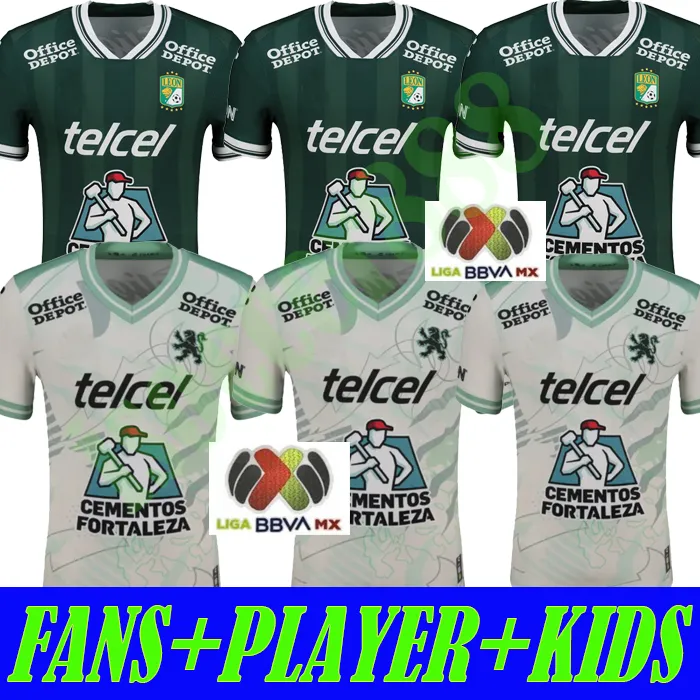 25 26 Club Leon FC Soccer Jerseys LEON Liga MX Special 2025 2026 JAMES ...