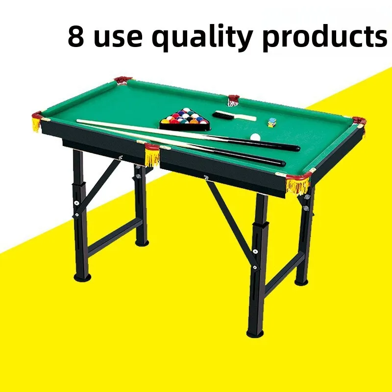 Adjustable Folding 140 Mini Children's Small Pool Table Home Parent ...