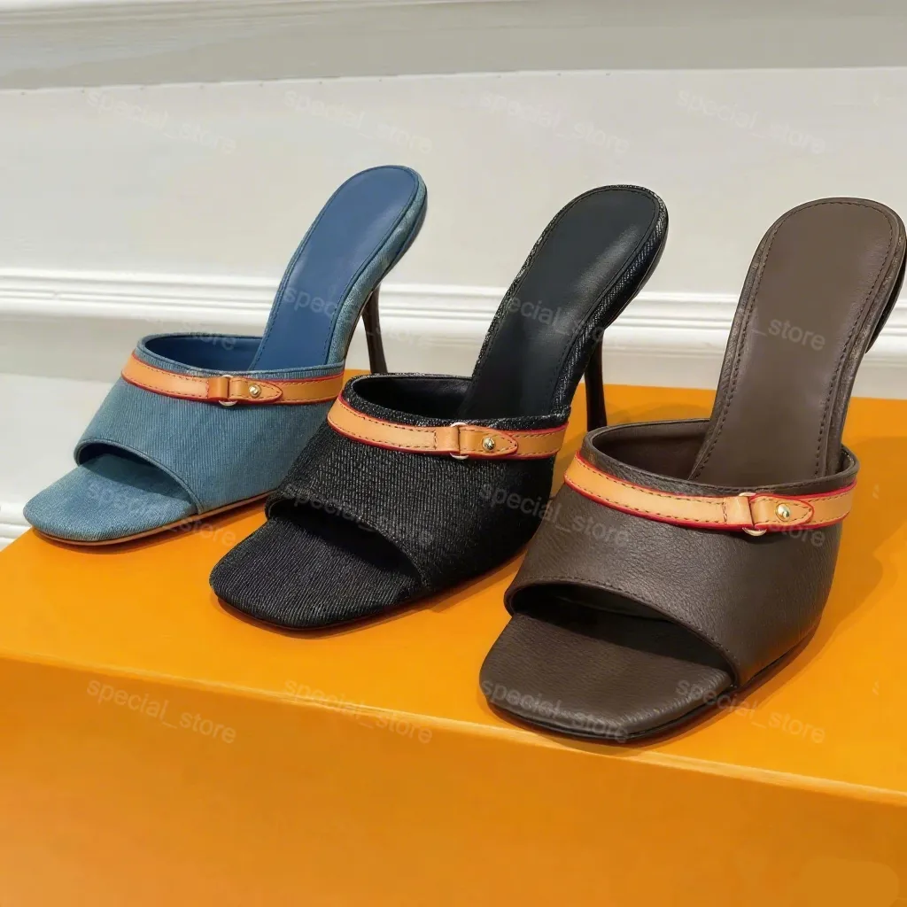 Designer Leather Sandals For Women Medium Heel... From Special_store ...